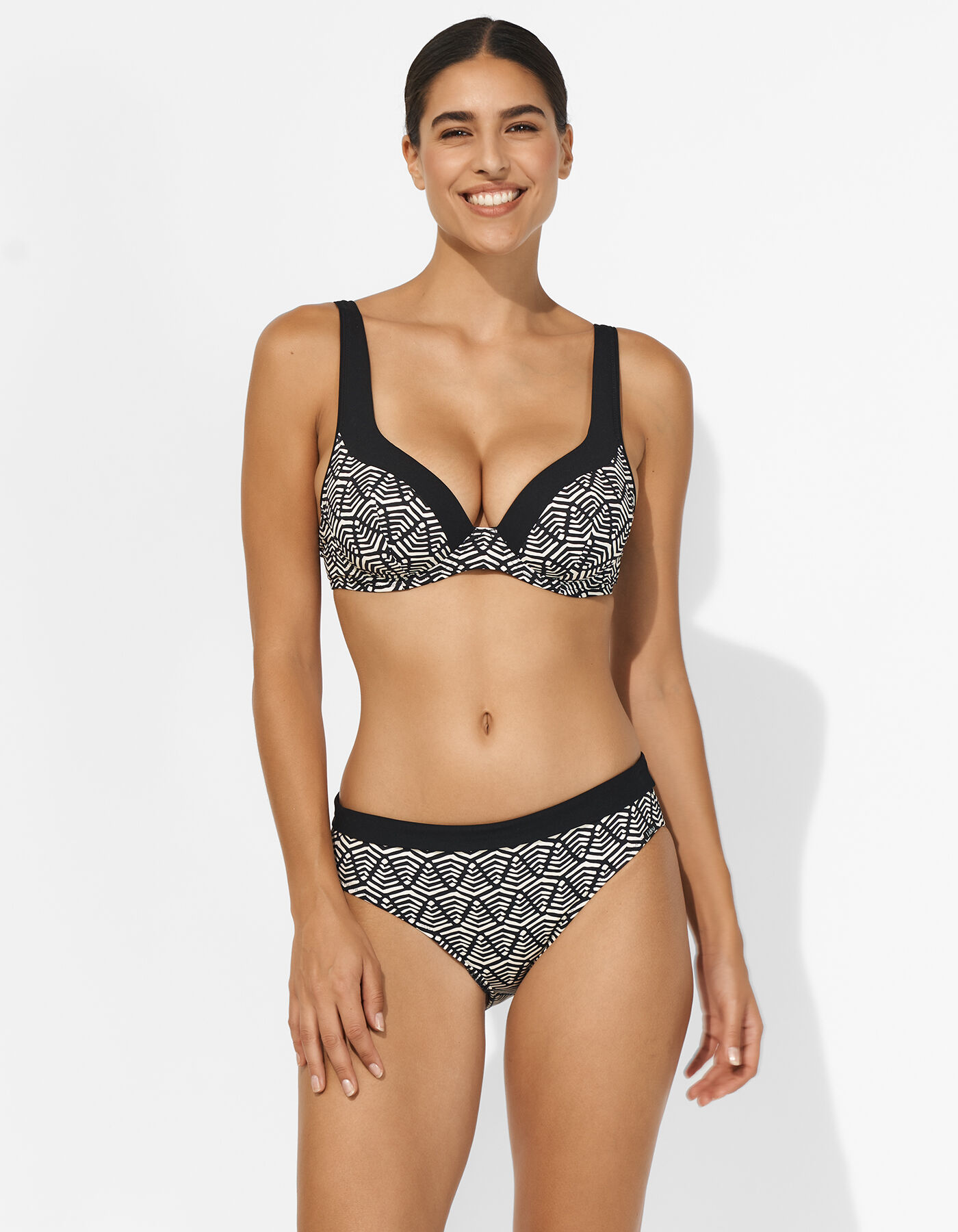DASHED PULSE UNDERWIRE BIKINI